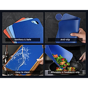 Piklohas Kitchen Knife Sets For Kitchen With Block, 14 Pieces With Magnetic Knife Holder, German High Carbon Stainless Steel Damascus Pattern Chef Knife Set With Sharpener, Steak Knives, Red