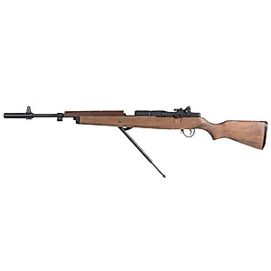Springfield Armory M1A Underlever Pellet Rifle, Wood Stock air Rifle (.22 Caliber)