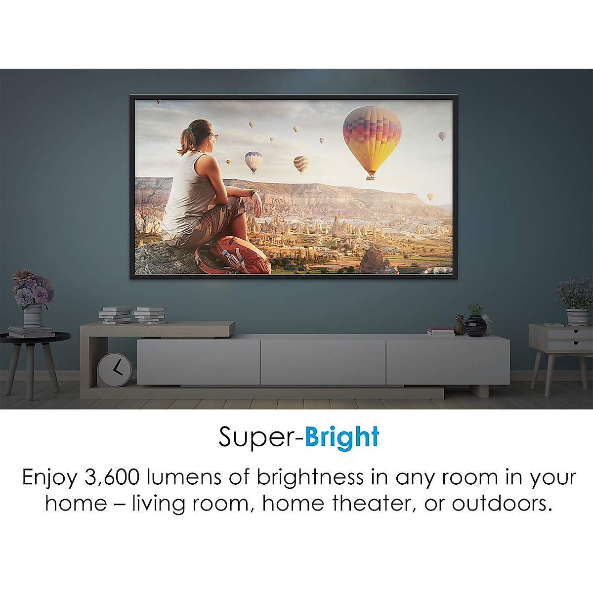 Optoma HD28HDR 1080p Home Theater Projector for Gaming and Movies | Support for 4K Input | HDR Compatible | 120Hz refresh rate | Enhanced Gaming Mode, 8.4ms Response Time | High-Bright 3600 lumens