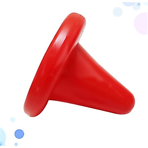 Single Foot Stool Swing Seat Sensory Cushion Air Stability Disc Stool Step Stool Air Stability Wobble Cushion Active Sitting Child Balance Gaming Chair Red