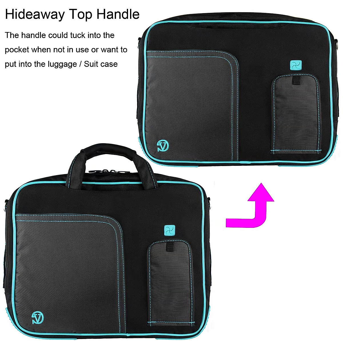 11.6 12 Inch Laptop Bag for Samsung Galaxy Tab S7 FE, Galaxy Tab S8 Plus, for TCL NxtPaper 12 Pro, for ZTE Axon Pad