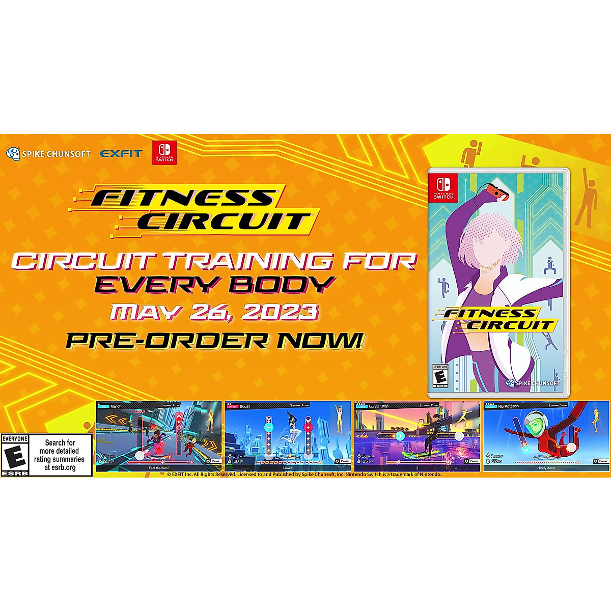 Fitness Circuit - Nintendo Switch