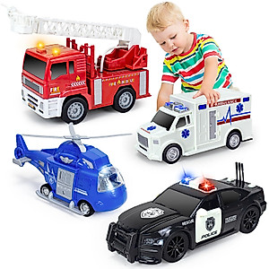 Ynanimery Take Apart Toys for 4 5 6 Year Old Boys, Construction Vehicle Toys 5 in 1 Robot, Boys Toys Building Truck Set, Birthday for Kids - Yellow