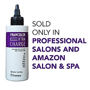 Framesi Framcolor Extra Charge Violet, 4.2 fl oz, Color Refreshing Hair Treatment