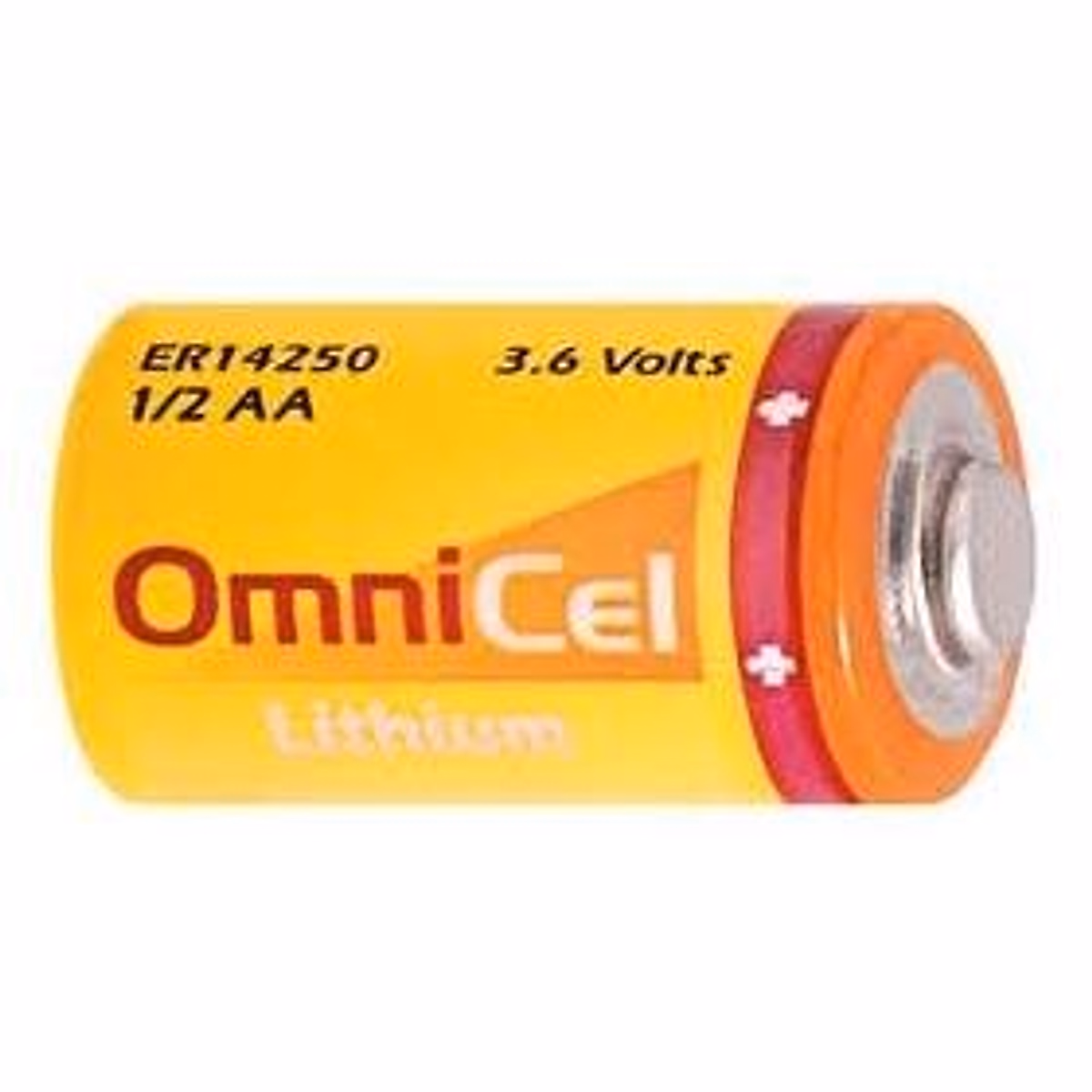 Omnicel 36 Volt 1/2 Aa 1200 Mah (Ls14250 And Er14250) Primary Lithium Battery