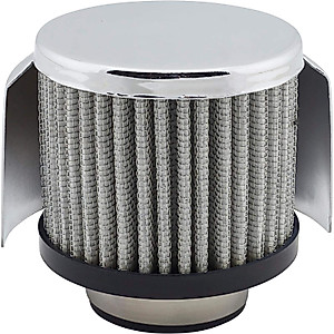 SBC Tall Aluminum Valve Covers & Shielded Breathers, Chrome