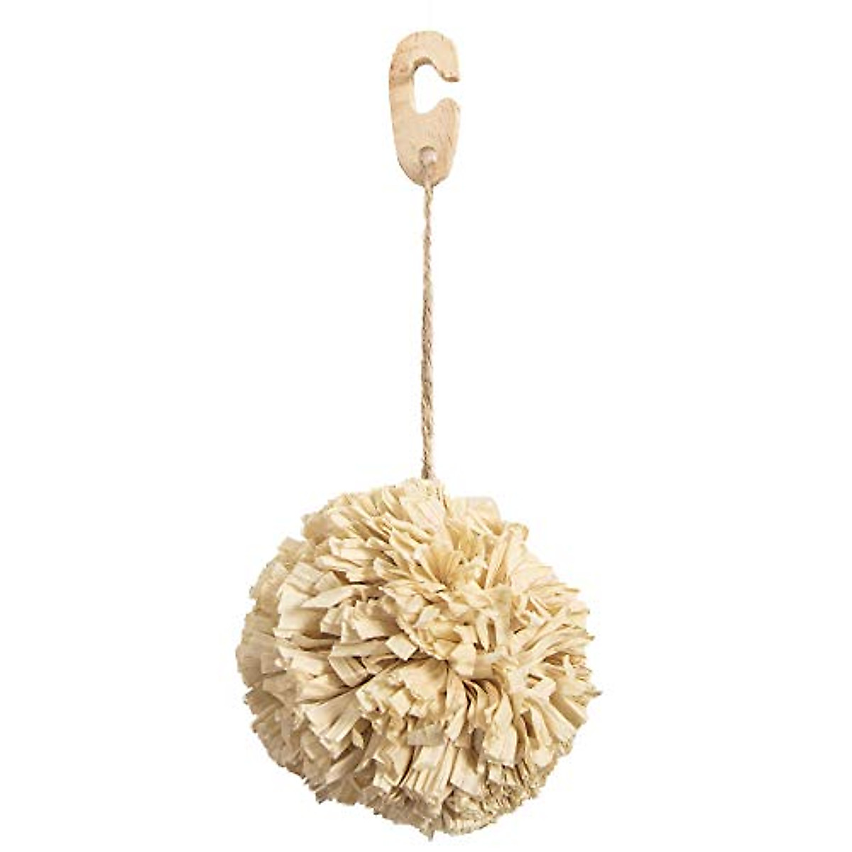 Ware Manufacturing Natural Corn Leaf Ball Toy for Small Pets, Large