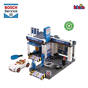 Klein Theo Bosch Car Repair Station Premium Toys for Kids Ages 3 Years & Up