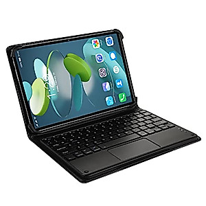 Honio Tablet PC, 10.1 Inch FHD Aluminum Alloy Gaming Tablet Octacore CPU Dual Camera (US Plug)