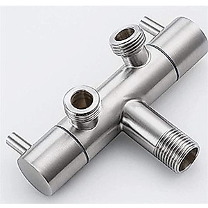 JIYTG Thermostatic Chrome Bidet Douche Set 4 Points 304 Multifunctional Toilet Companion Bidet Sprayer Dual use Booster Spray Gun Faucet