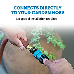 NewAir Outdoor Patio Misting Fan | 2-in-1 Outdoor Deck & Mister Fan | 5 Gentle Mist Nozzles | Outside Cooling Fan With 600 Square Foot Effective Range | Steel Construction