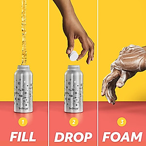 Softsoap Hand Soap Tablets, Foaming Hand Soap Refill Tablets, Lemon Fizz, 6 Tablets