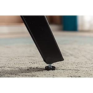 INMOZATA Modern Accent Chair Velvet Fabric Leisure Chair Armchair TV Chair Bedroom Chair with Footstool Black Legs for Indoor Home and Living Room,Dark Green