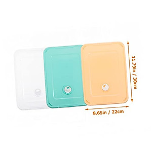 Abaodam 3pcs Boxes Dumpling Storage Box Dumplings Storage Box Pp