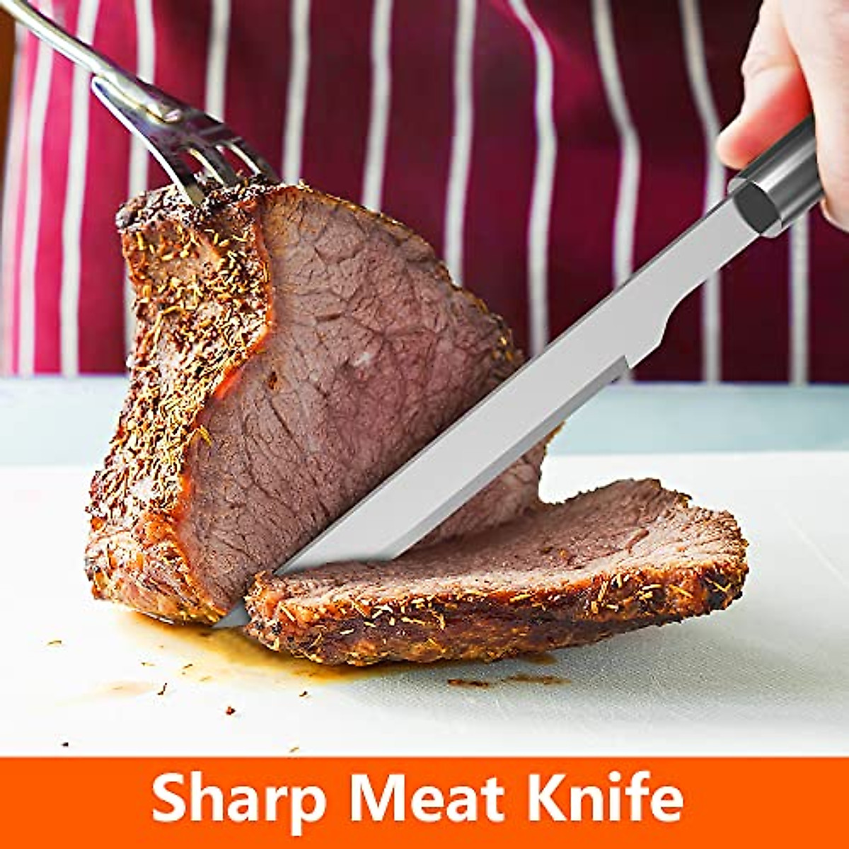 Griddle Accessories, 37 PCS Stainless Steel Grilling Kit, Flat Top Grill Accessories for Blackstone and Camp Chef, Barbecue Utensil Gift with Basting Cover, Thermometer, Meat Injector & Meat Claws