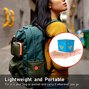 UFOPETIE Game Case and Storage Box for Switch Game Cards Zleda Games,Up to 16 Cards,for Nintendo Switch Game Card Case Cube