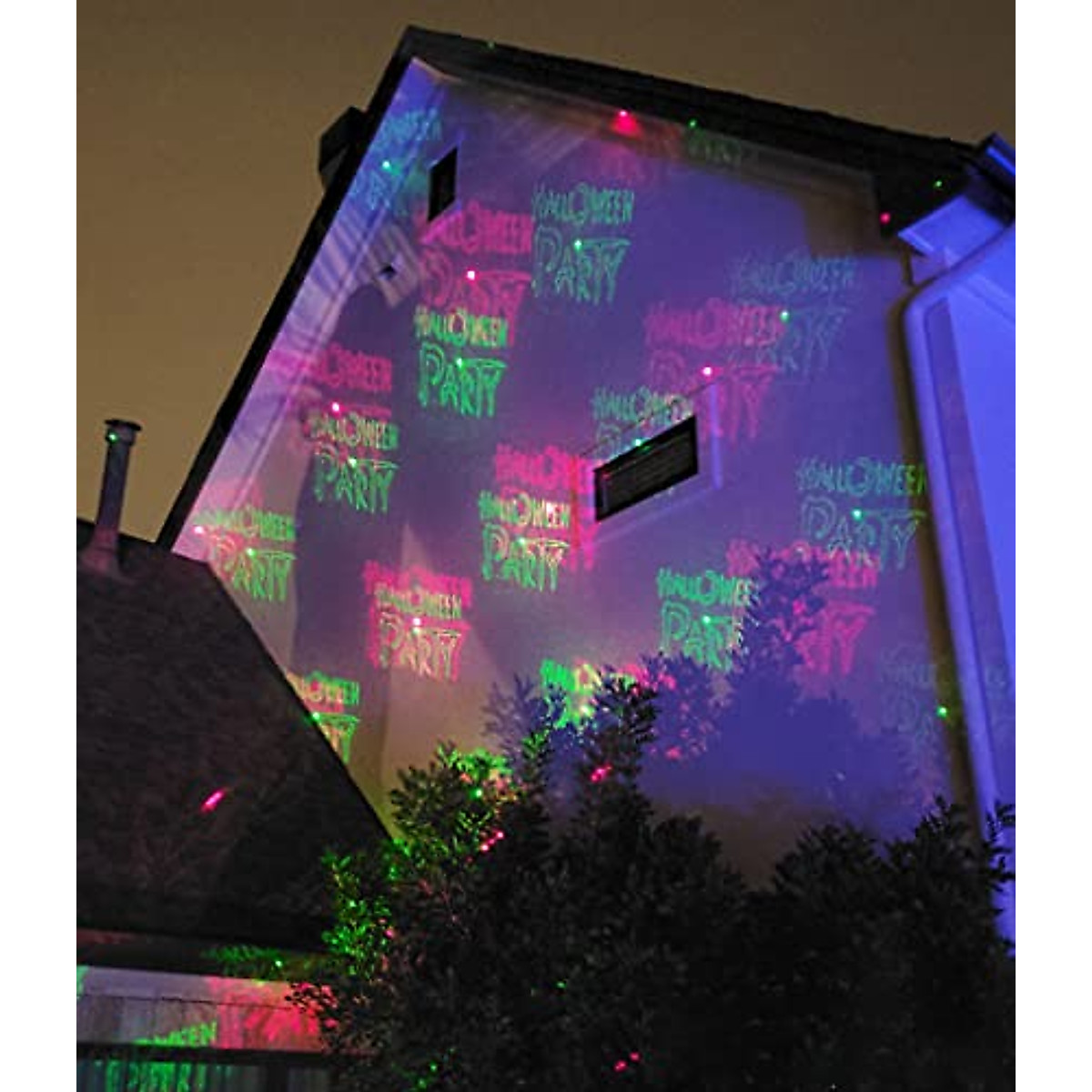 Motion Pattern Firefly 3 Models in 1 Continuous 18 Patterns LEDMALL RGB Outdoor Laser Garden and Christmas Lights with RF Remote Control and Security kit