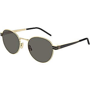 Saint Laurent sunglasses SL M62 003 GOLD/GREY