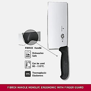 Victorinox 7" Chinese Classic Chefs Knife Stainless Steel Cleaver Butcher Knife Fibrox Handle Swiss Made
