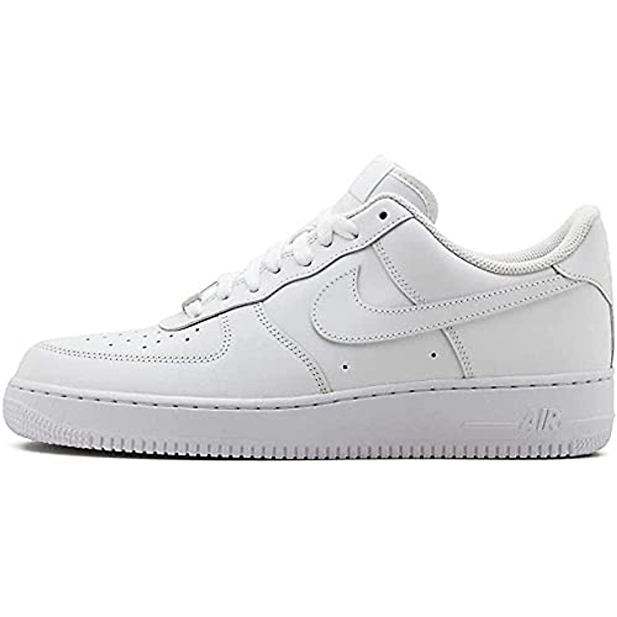 Nike mens Air Force 1 Low shoes, Gym Red/Wolf Grey/White, 8.5