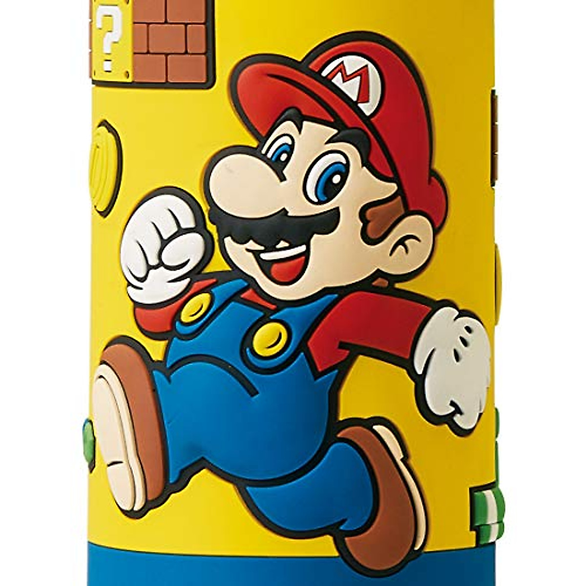 Skater SDPV5-A Children's Stainless Steel Direct Drinking 3D Water Bottle, Kids, 16.2 fl oz (480 ml), Super Mario Boys
