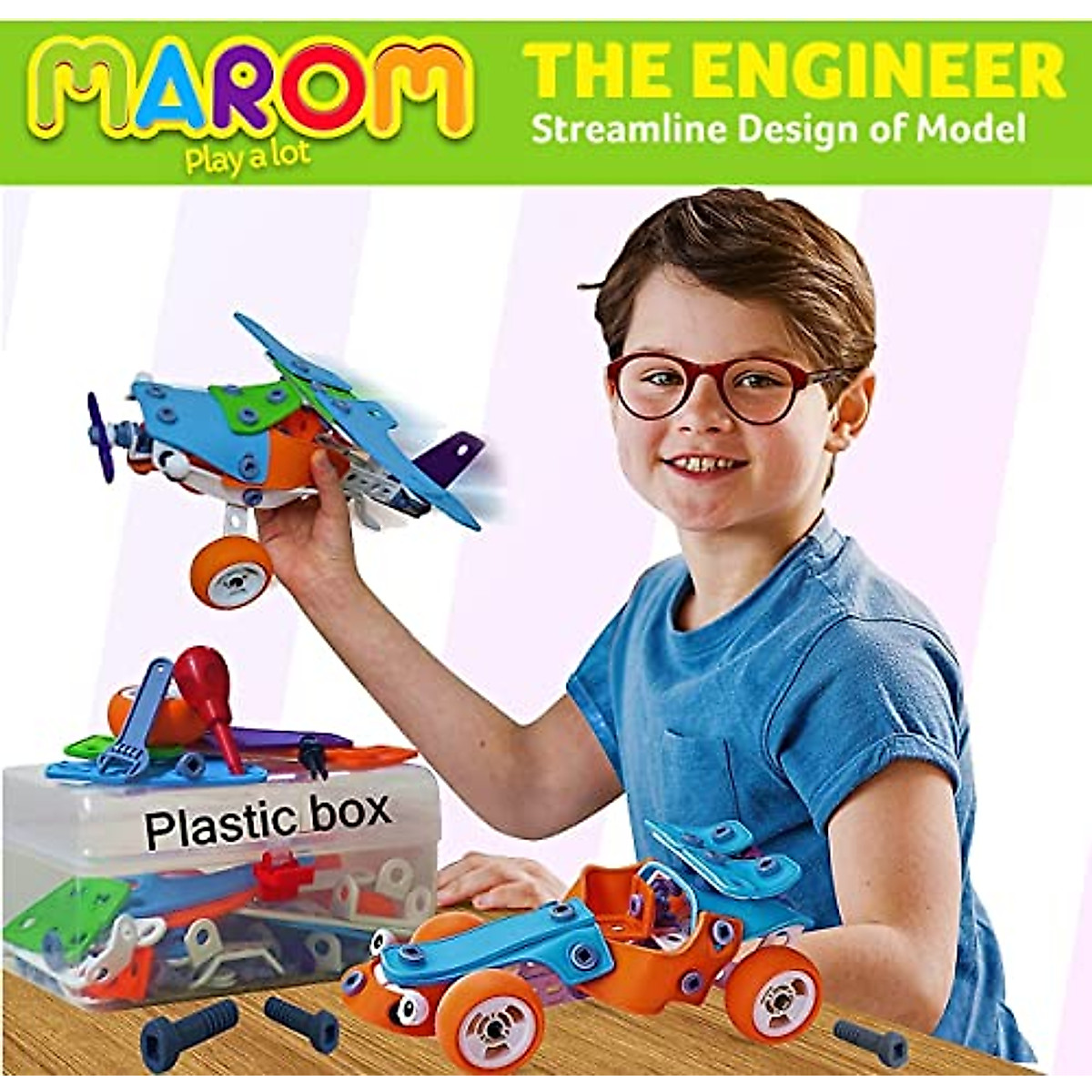 Building Toys STEM Toys for 6 7 8 9 10 Year Old Boys Gifts Educational Building Toys for Boys Age 6-8 Year Old Boy Best Birthday Toys for Kids 5-7 Building Toys for Boys 8-12 Engineering Building Kit
