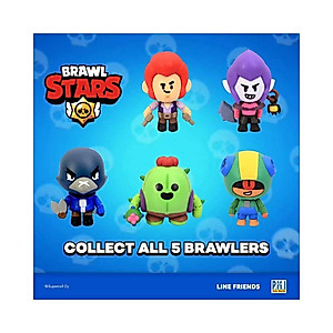 P.M.I. Brawl Stars Action Figures |Spike & Colt 4.5-Inch-Tall Collectibles | Brawl Stars Toys and Playable Mini Toys | Ofically Licensed Toys, Supercell, Gift for Video Gamer - Articulated Figure