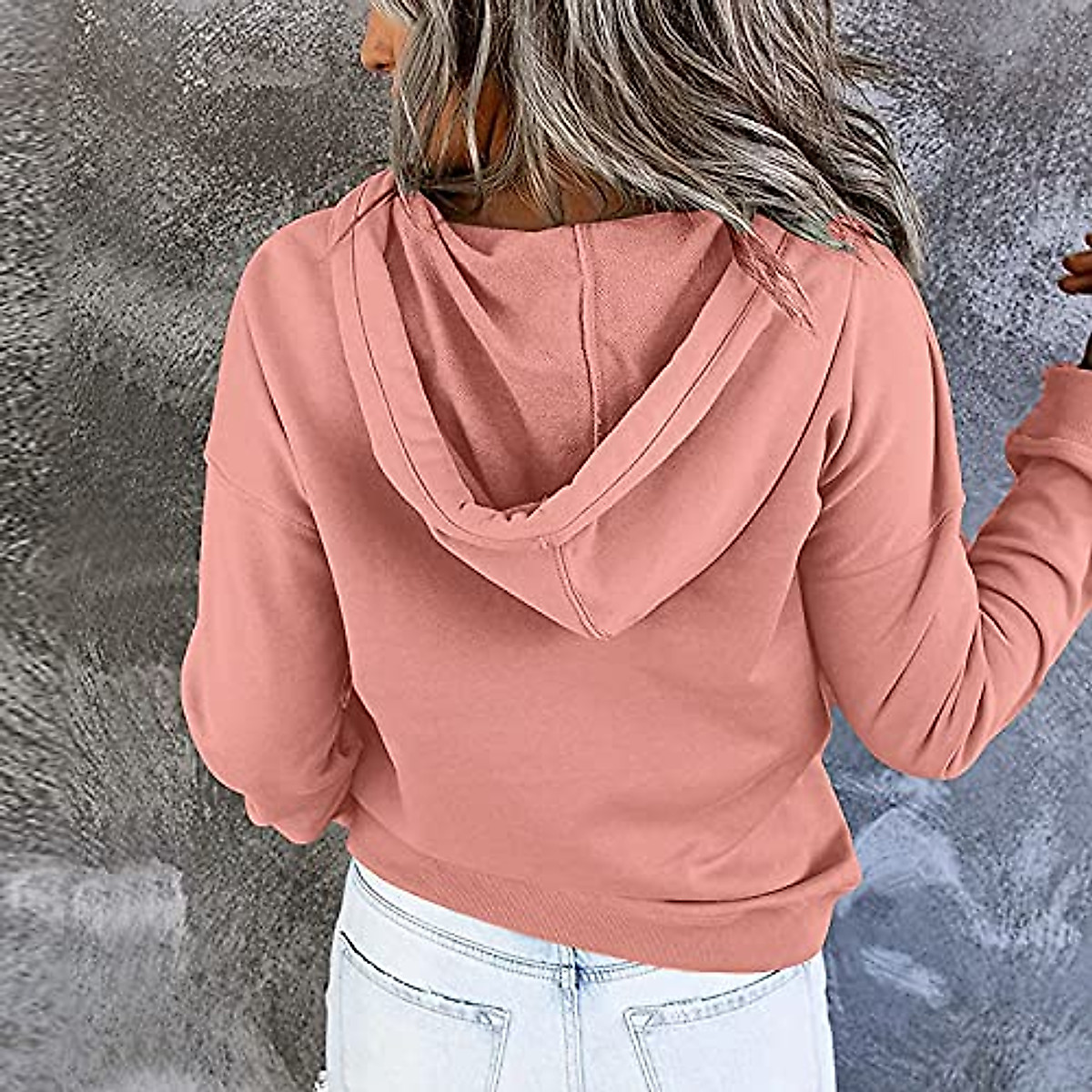 Hongxing Erke Women Christmas Shirts Plus Size Tie Dye Casual Loose Sweatshirt Graphic Crewneck Long Sleeve Pullover Tunic Tops(Pink, 3X-Large)