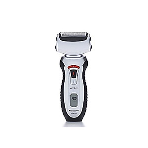 Panasonic ES-RT51-S Arc3 Wet/Dry 3-Blade Pivoting Head Built-in Pop-up Trimmer Cordless Electric Razor for Smooth and Comfortable Shave Travel Pouch Included