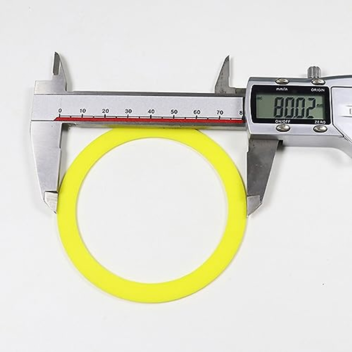 Angoily Toilet Tank Parts 2pcs Flush Valve Seal Silicone Rings Toilet Replacement Flushing Gasket Toilet Tank Parts Seal Rings Bathroom Toilet Repair Parts Toilet Parts Replacement Kit