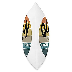 Queen Of Graphics and Decor Co. Queen of The Double Wide Trailer Throw Pillow, 16x16, Multicolor