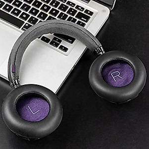 SOULWIT Replacement Ear Pads Cushions for Plantronics BackBeat Pro Wireless Noise Canceling Headphones, Earpads with Noise Isolation Memory Foam, Softer Protein Leather (Black)