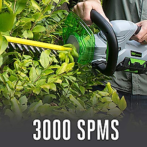 EGO Power+ HT2400 24-Inch 56-Volt Lithium-ion Cordless Hedge Trimmer - Battery and Charger Not Included