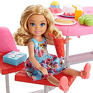 Barbie dolls Puppy Picnic Party