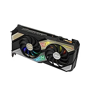 ASUS KO NVIDIA GeForce RTX 3060 Ti OC Edition 8GB GDDR6 Gaming Graphics Card (PCIe 4.0, 8GB GDDR6 Memory, HDMI 2.1, DisplayPort 1.4a, Axial-tech Fan Design, 0dB Technology, Enduring capacitors)
