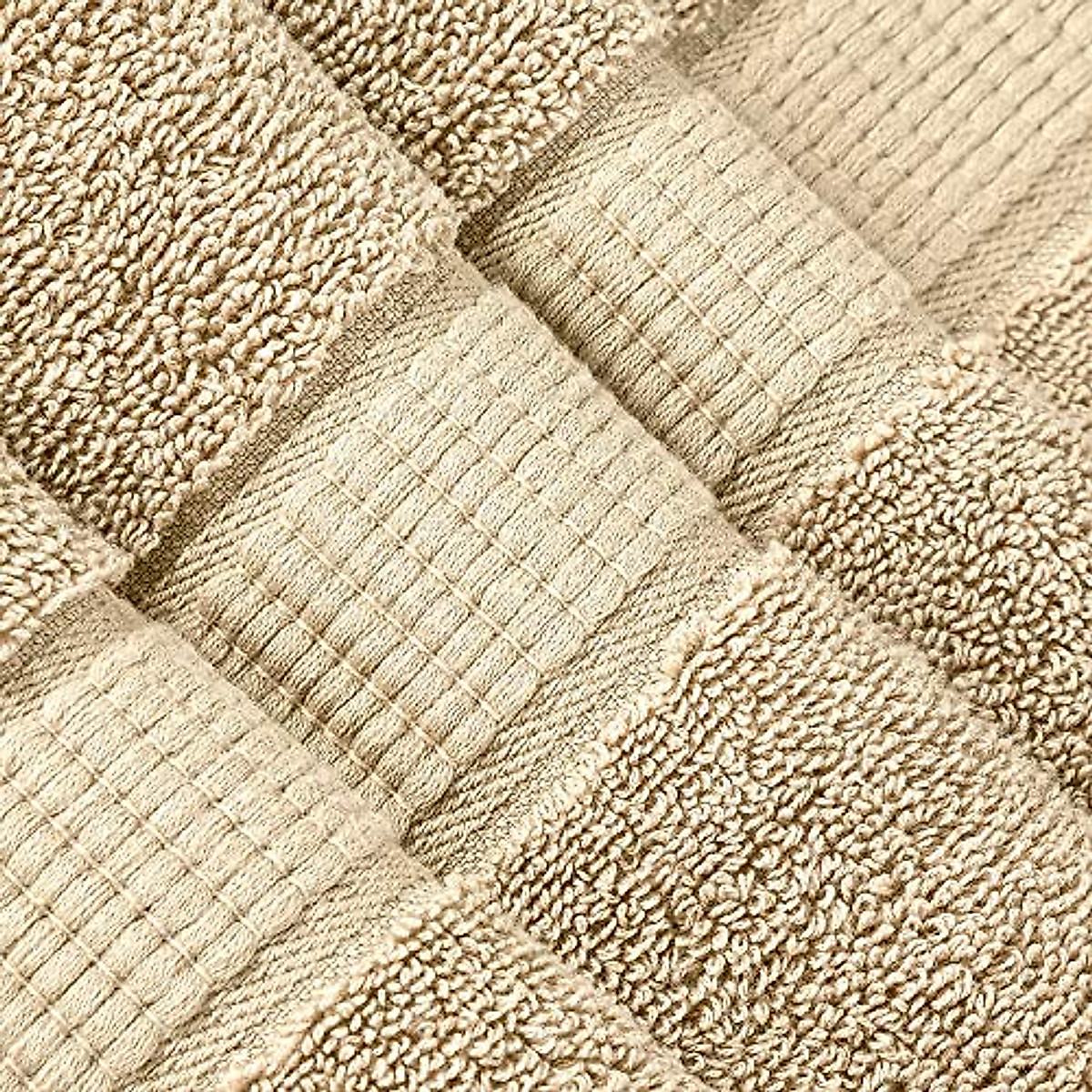 Oakias 2 Pack Luxury Bath Sheets Beige – 35 x 70 Inches – Highly Absorbent & Soft 600 GSM Extra Large Bath Towels