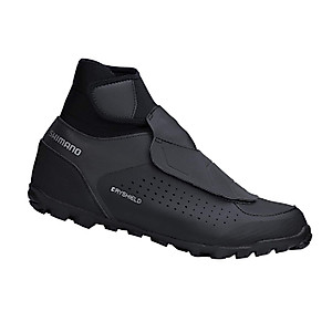 SHIMANO SH-MW501 Affordable SPD Shoe for The Cold and Wet, Black, 7.5-8 Men (EU 41)