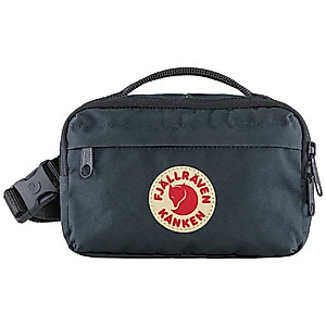 Fjallraven Women's Kanken Hip Pack, Navy, Blue, One Size