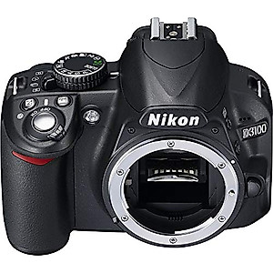 Nikon D3100 14.2MP 1080p Digital SLR Camera Body (Black) 25470B - (Renewed)