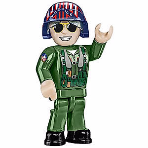 COBI Top Gun F-14A Tomcat Fighter Plane - 1:48 Scale 754 Piece Building Set with Maverick and Goose Figures