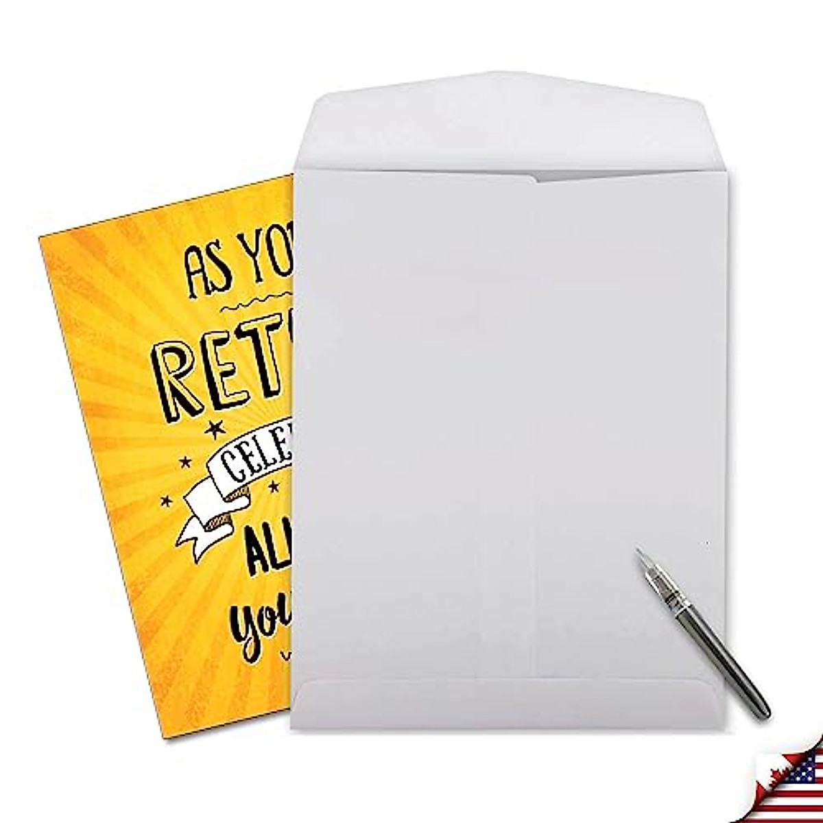 NobleWorks - As You Retire - Business, Teacher, Coworker Humor Retirement Card with Envelope (Big 8.5 x 11 Inch) J6875RTG
