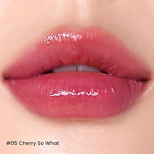 Peripera Ink Mood Glowy Tint, Lip-Plumping, Naturally Moisturizing, Lightweight, Glow-Boosting, Long-Lasting, Comfortable, Non-Sticky, Mask Friendly, No White Film (05 CHERRY SO WHAT)