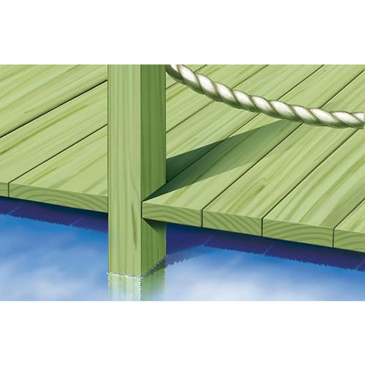 Rust-Oleum 1904A Wolman (Woodlife) CopperCoat Green Wood Preservative-Below Ground, Quart