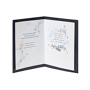 UK Greetings Birthday Card for Brother - Sentimental Design, Black, 149mm x 229mm