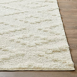 LOOMAKNOTI Vemoa Aslayn 5' x 7' Gray Geometric Indoor Area Rug