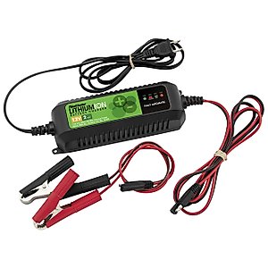 BikeMaster Lithium-Ion Battery Charger/Maintainer