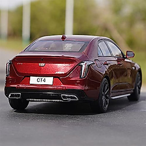 Models Vehicle Replica Car 1 18 Fit for Cadillac CT4 Luxury Car Simulation Scale Car Model Steel Diecast Toy Vehicle Collect Souvenir Collectible Gift 2023 2024