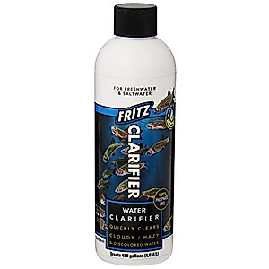 Fritz Aquatics 80176 Fritz Water Clarifier for Fresh and Salt Water Aquariums, 8-Ounce