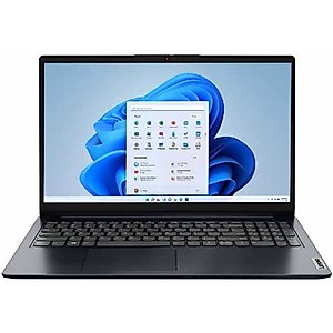 Lenovo IdeaPad 15.6" FHD Premium Laptop | Intel Pentium Silver N6000 Processor | Intel UHD Graphics | Windows 11 Home | Blue (Blue, 4GB RAM | 128GB SSD)
