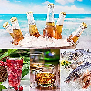 Ice Cube Trays with Lids 2 Pack Small Food Grade Silicone BPA Free for Freezer Flexible Easy-Release Stackable Ice Cube Mold